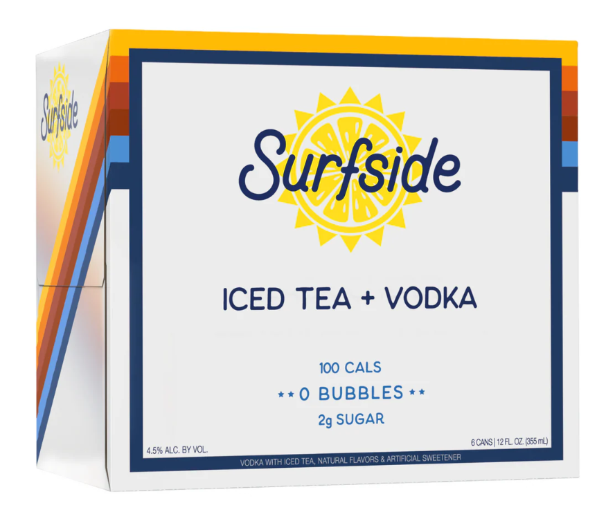 Surfside Iced Tea + Vodka 12 oz. can 4 pk. – Lighthouse Liquors